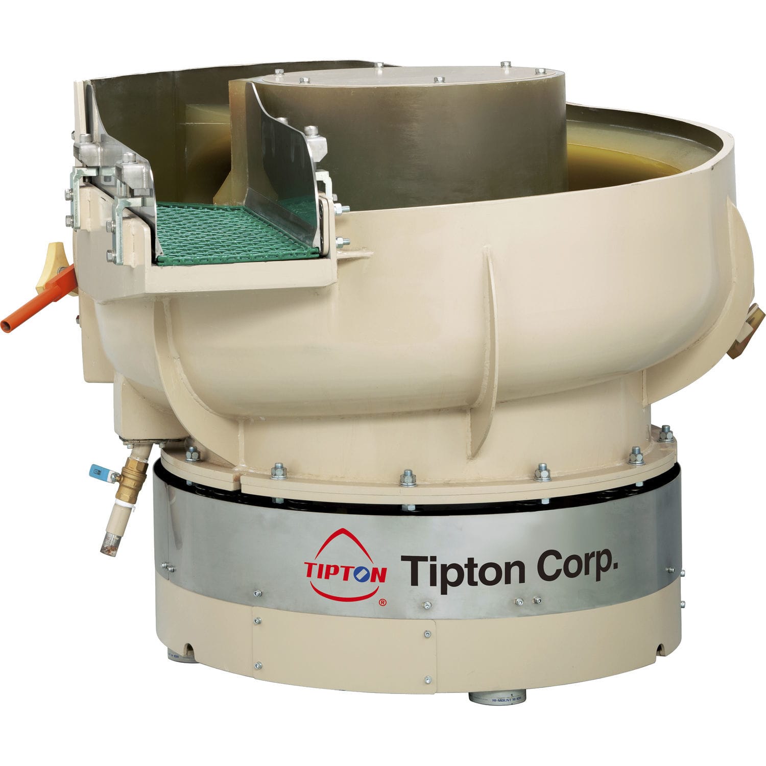 Rotating barrels vibratory finishing machine - CCL Series - Tipton Corp ...