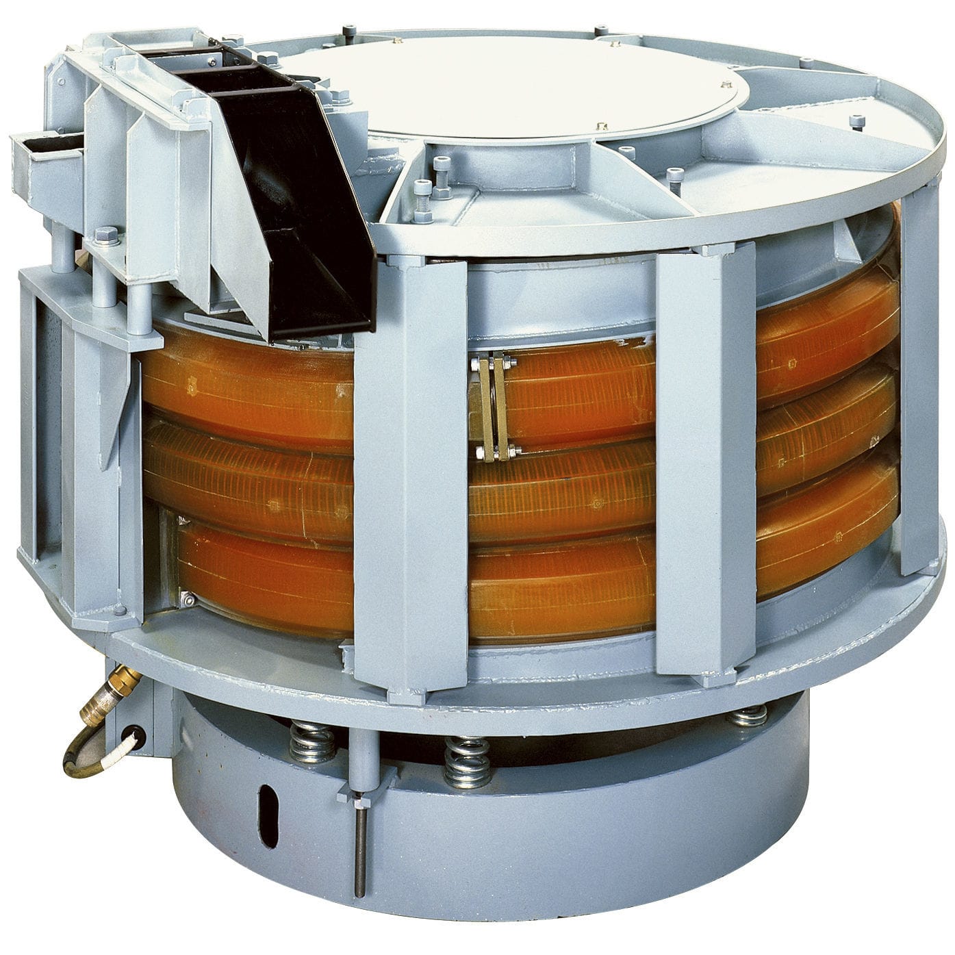 Stream finishing vibratory finishing machine - Revolver CWS Series ...