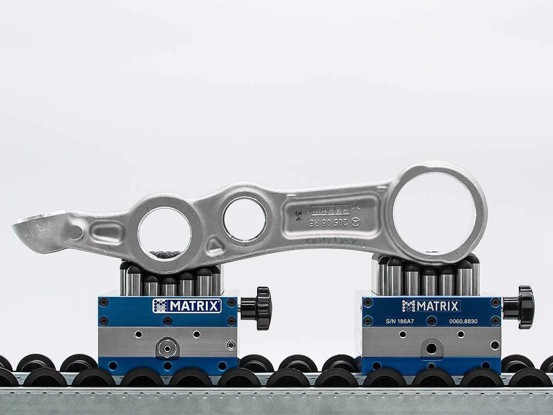 Workpiece support - X-PAD - MATRIX GmbH - adjustable