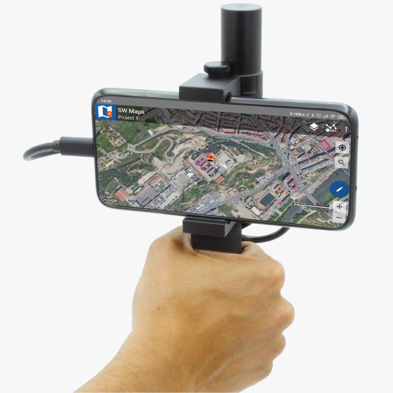 RTK surveying system - AS-PROKIT-HANDSURVEY-L1L2-01 - ArduSimple