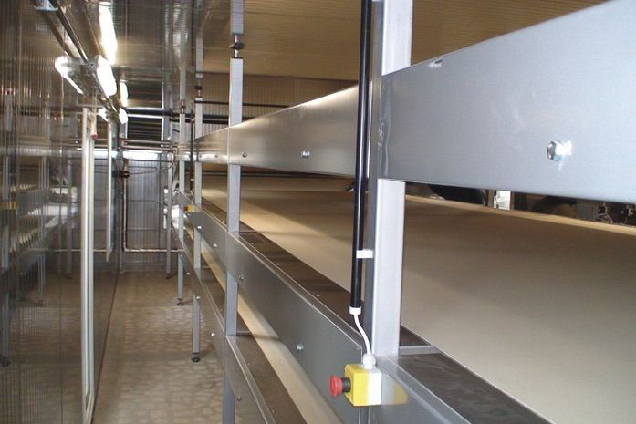 Belt fermentation chamber - LS - static