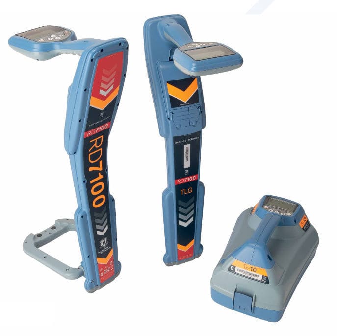 Cable locator - RD7100 - Radiodetection - pipe / GPS