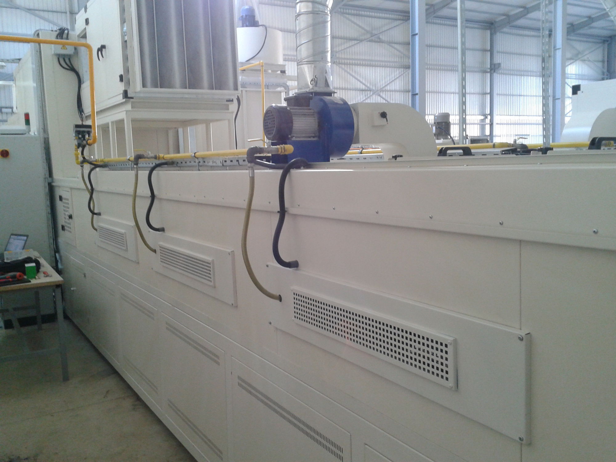 Tunnel furnace - MEP TEKNIK - drying / infrared