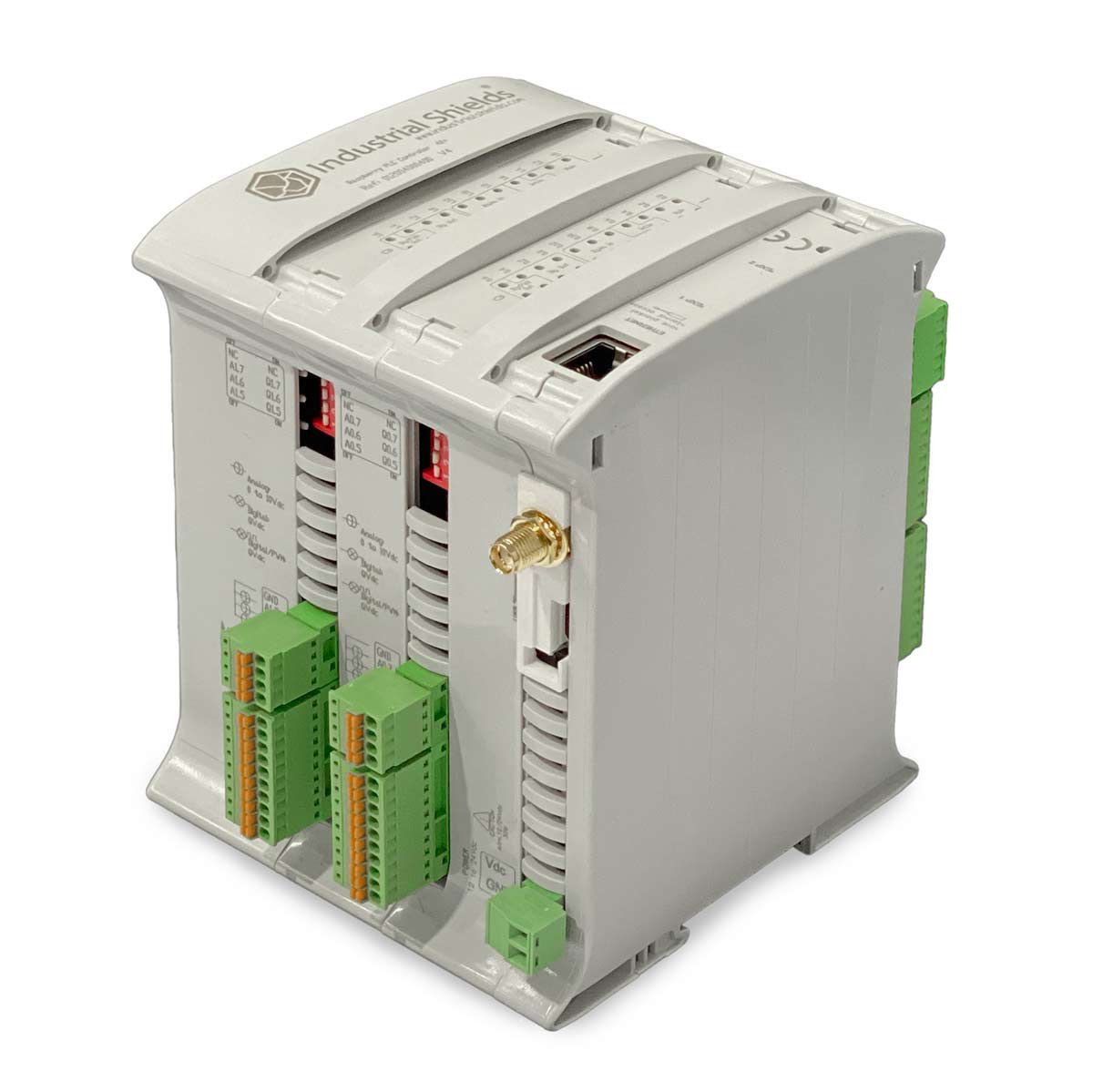 Raspberry Pi PLC - Raspberry 42 - Boot and Work Corp, S.L. - with integrated I/O / GPRS / Ethernet