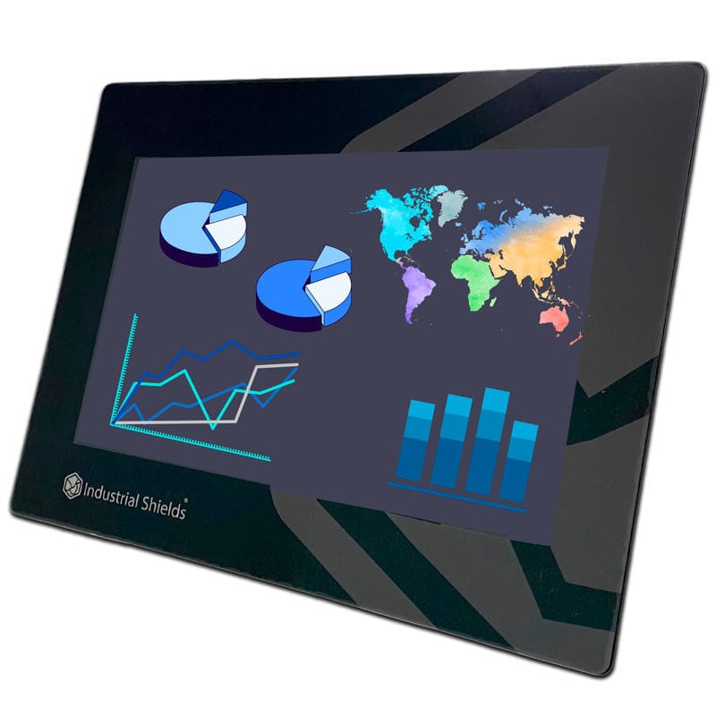 10.1" panel PC - TouchBerry PI 10.1" - Boot and Work Corp, S.L. - LCD ...