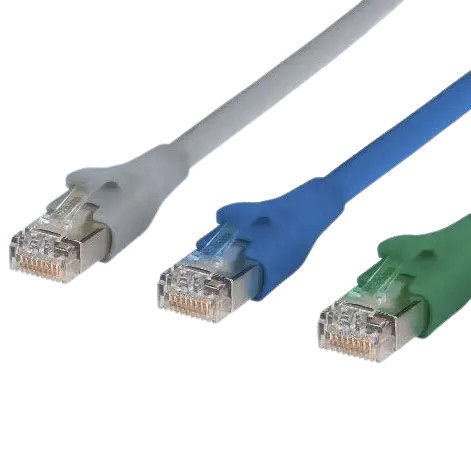 LAN patch cable - IC AUTOMATION - pigtail / armored / rugged