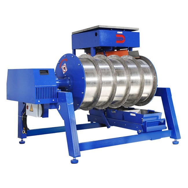 Magnetic drum separator - DrumMag S - ERGA - metal / for bulk materials ...