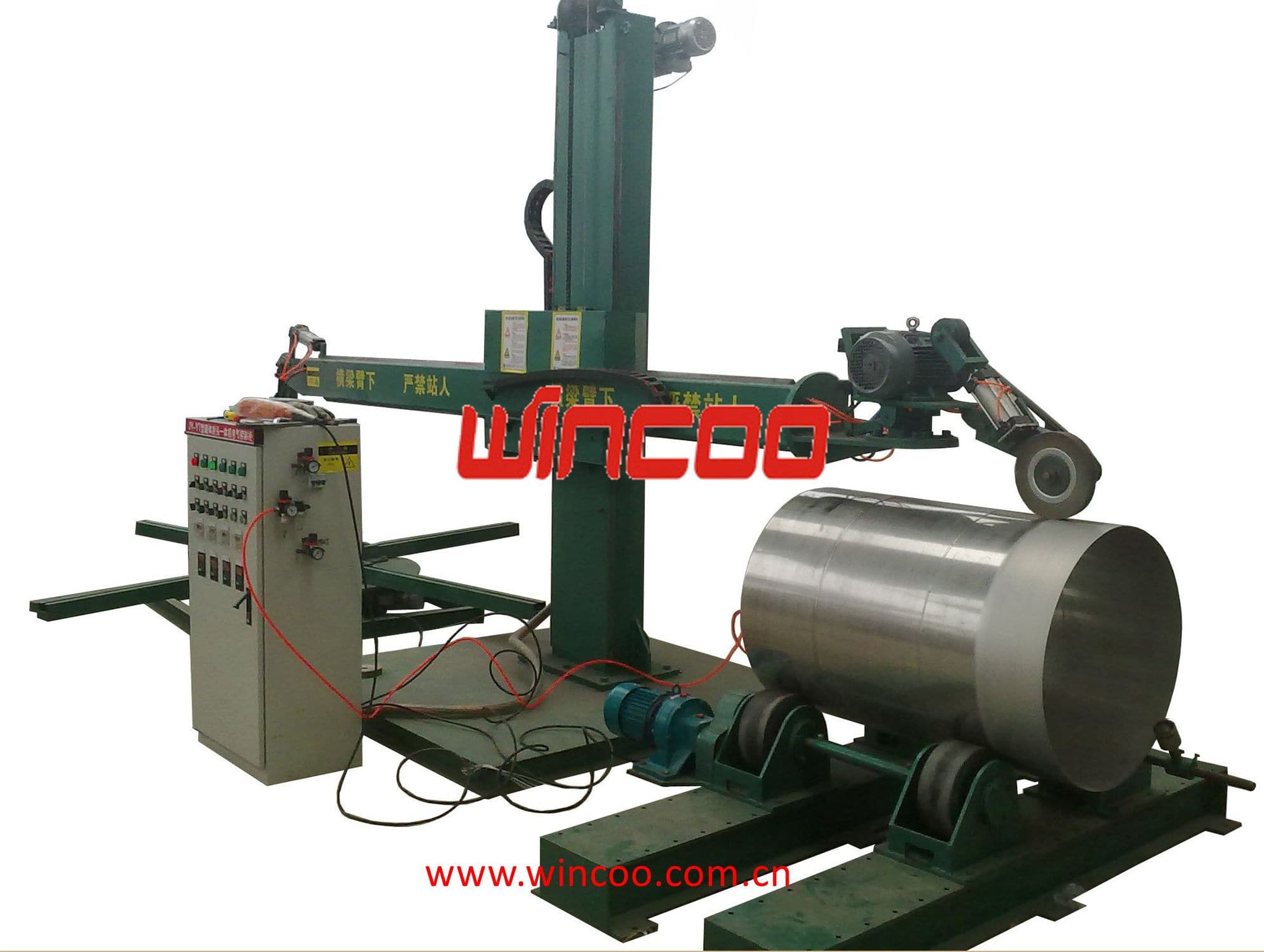 Tank grinding polishing machine - WINCOO ENGINEERING LTD
