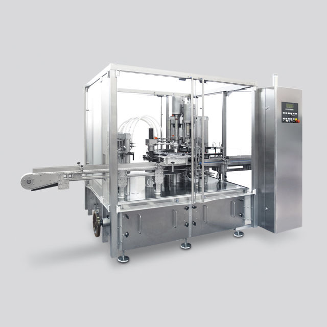 Automatic filler and capper - LA - CAM - for pharmaceutical products ...