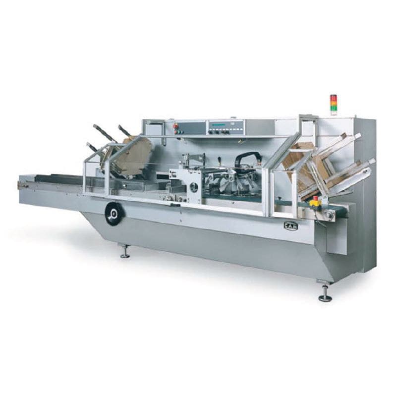 Horizontal tray packer lid fitter - FCE series - CAM - automatic / for ...