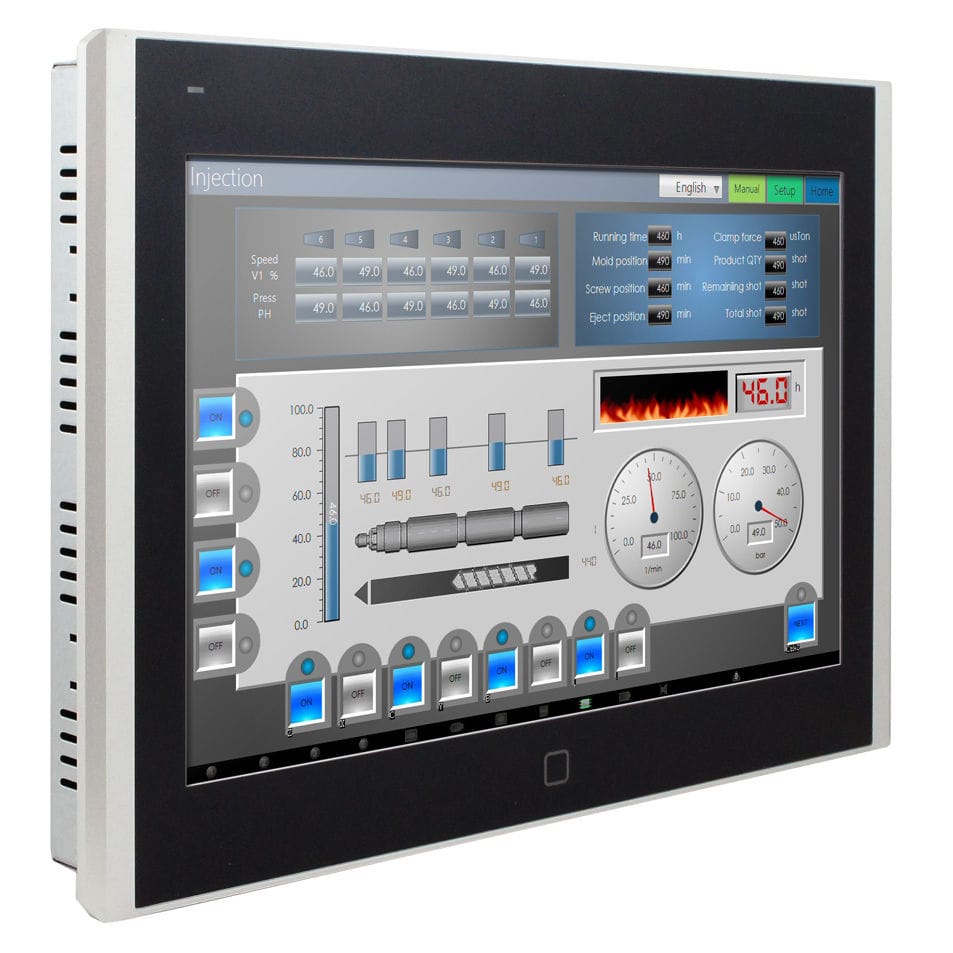 5-wire resistive touch screen HMI - P15 series - Novakon Co., Ltd ...