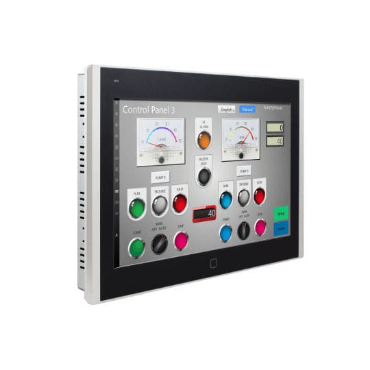 HMI with touch screen - S12 - Novakon Co., Ltd. - panel-mount / VESA ...
