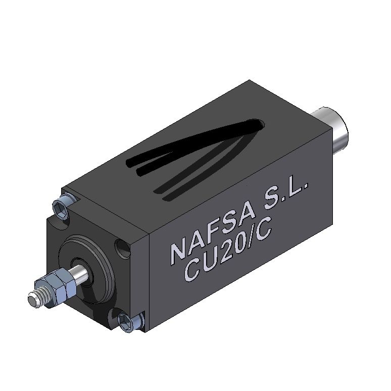 Linear solenoid - CU series - NAFSA - single-acting