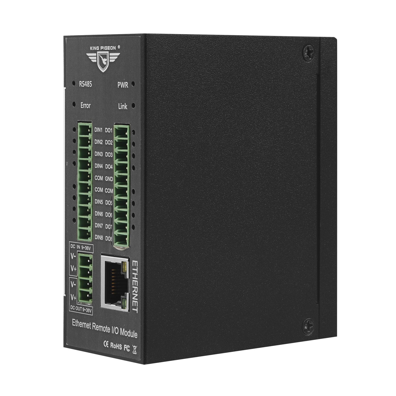 Remote I/O module - M160T - King Pigeon Communication Co.,Limited - digital / analog / Ethernet