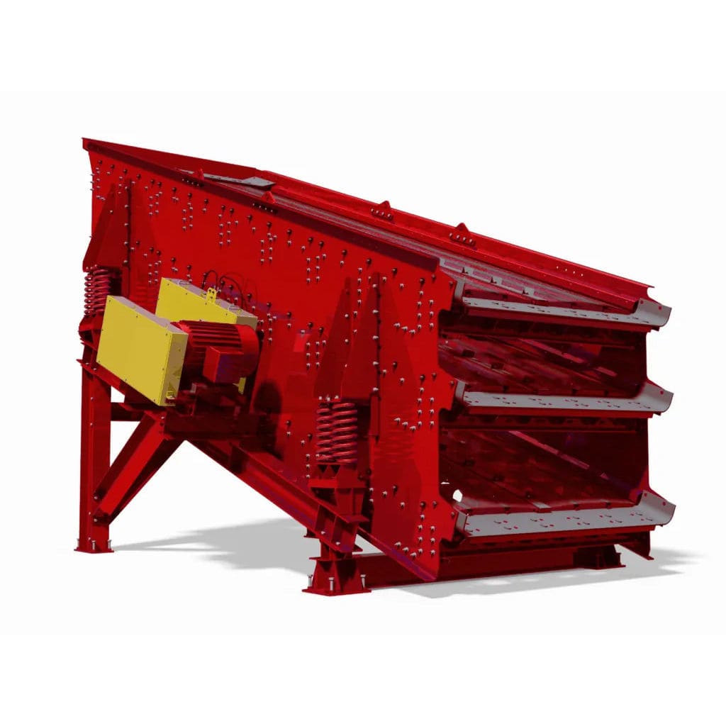 Mining screener - General Kinematics - vibrating / for bulk materials ...