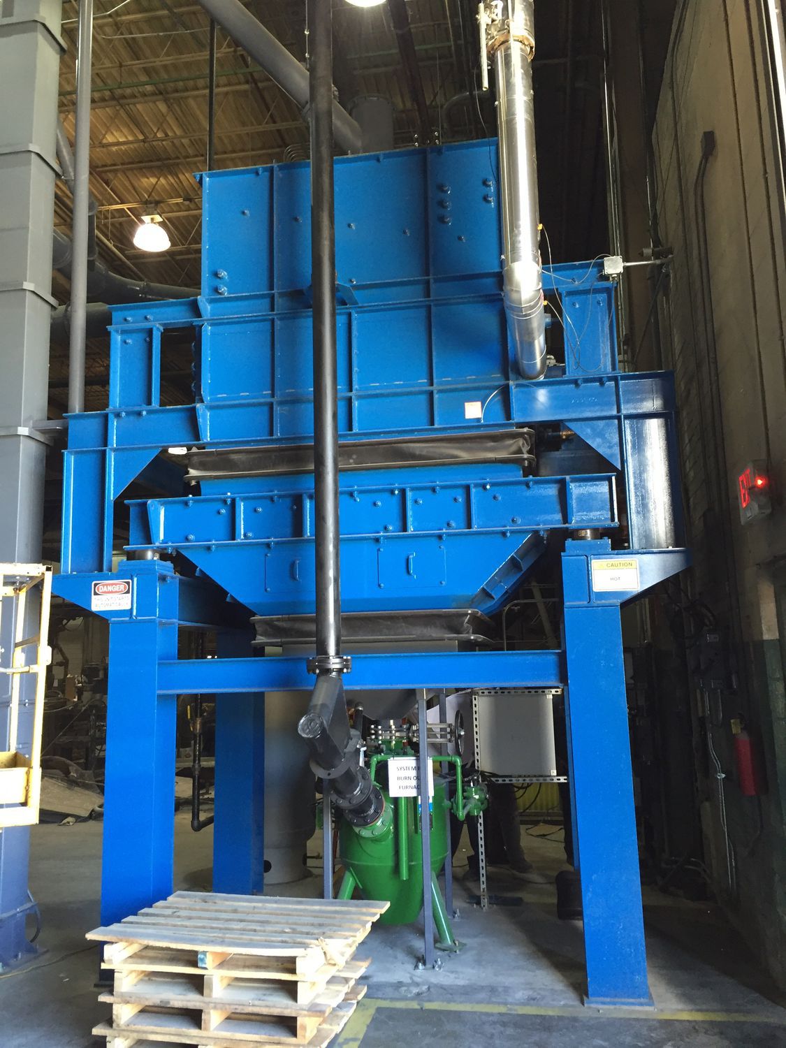 Granules cooler - VIBRA-FIN™ - General Kinematics - for bulk materials ...