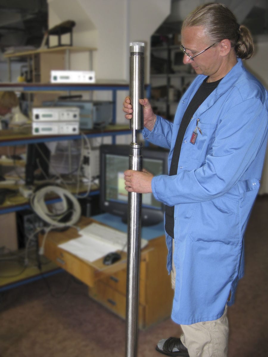 Gamma spectrometer - baltic scientific instruments - inspection / borehole