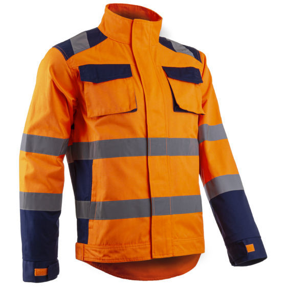 Work jacket - 5HBJ170 - Coverguard - high-visibility / cotton / polyester