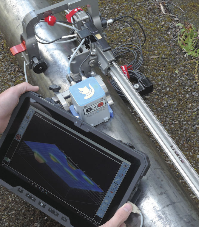 Electromagnetic inspection system - ECHO-3D - Ether NDE - automatic ...