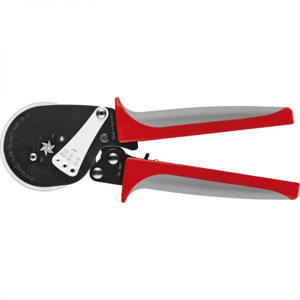 Hand crimping tool - T 16S - Erko - for cable lugs / for wires