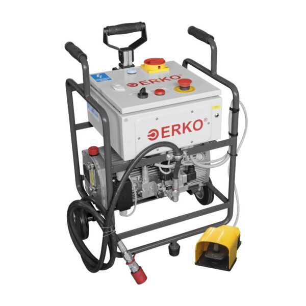 Electrically-powered hydraulic power unit - AH series - Erko - stationary
