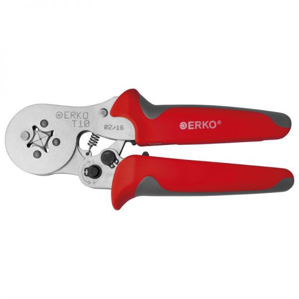 Hand crimping tool - T10 - Erko - for cable lugs / for wires