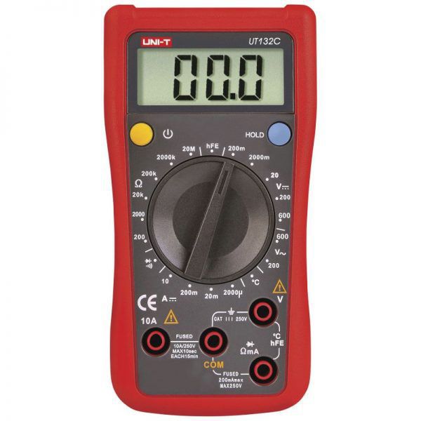 Digital multimeter - UT 132C - Erko - portable / 10 A / frequency
