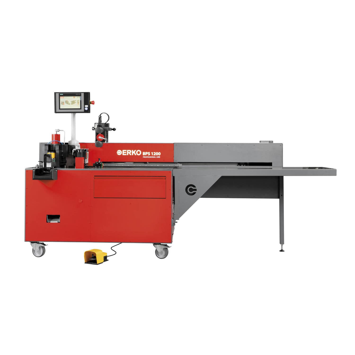 Cutting busbar machine - BPS 1200 - Erko - punching / bending / mobile