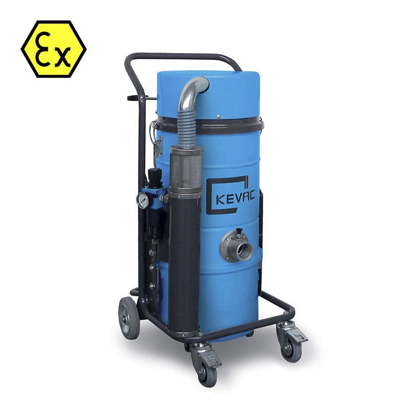 Industrial vacuum cleaner - KC36.022 - KEVAC SRL - dry / compressed air ...