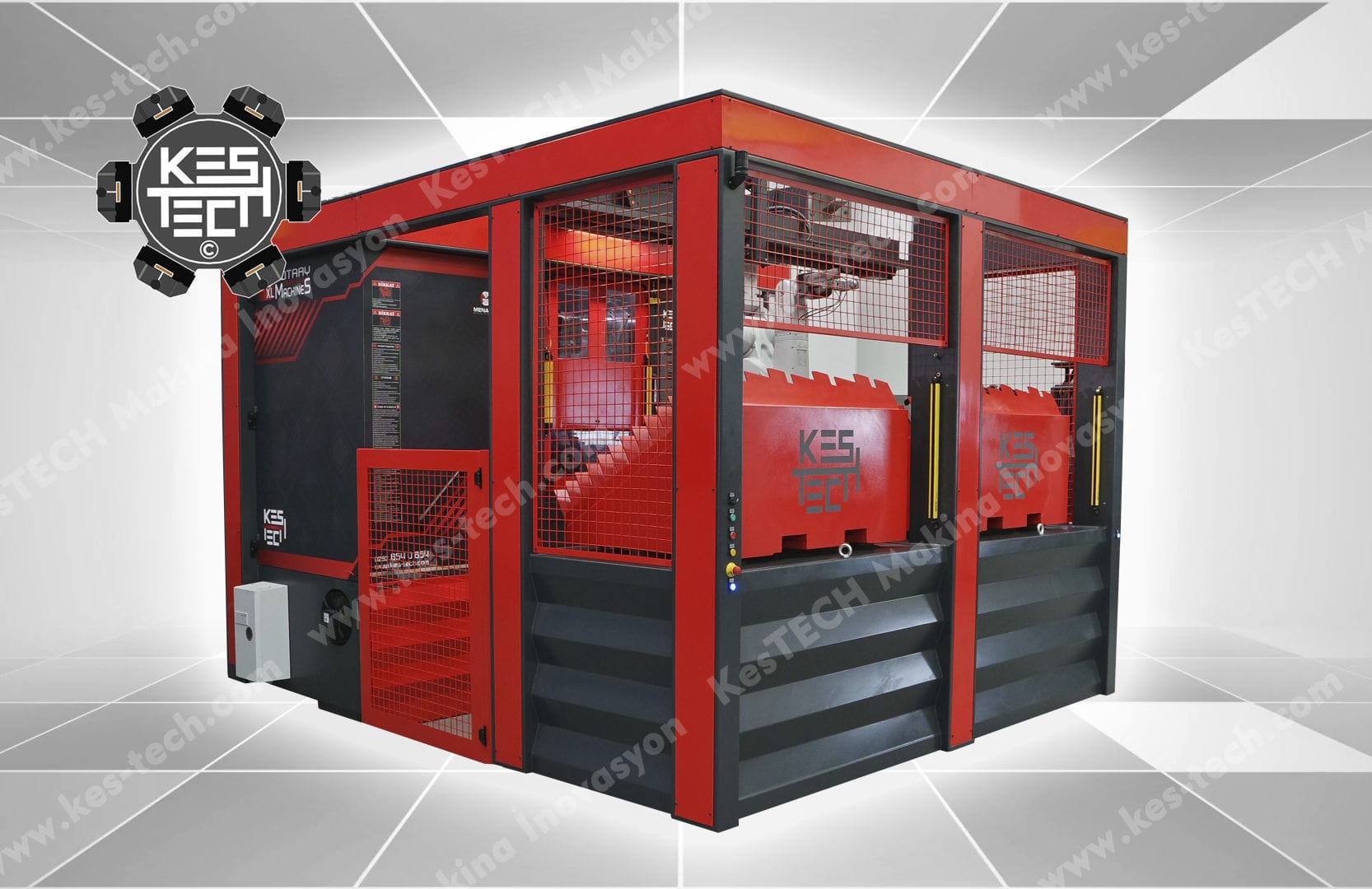 Rotary transfer machine - PRO ROBO MODEL - KESTECH ROTARY TRANSFER ...