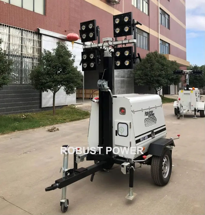 LED light tower - RPLT5000 - Fujian Robust Power Co., Ltd. - metal halide