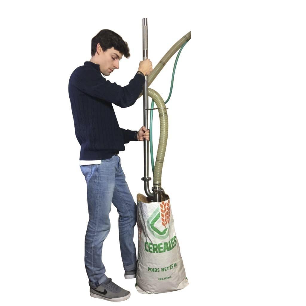 Powder bag unloader - ALPHA AUTOMATISMES Sarl - for powders / for the ...