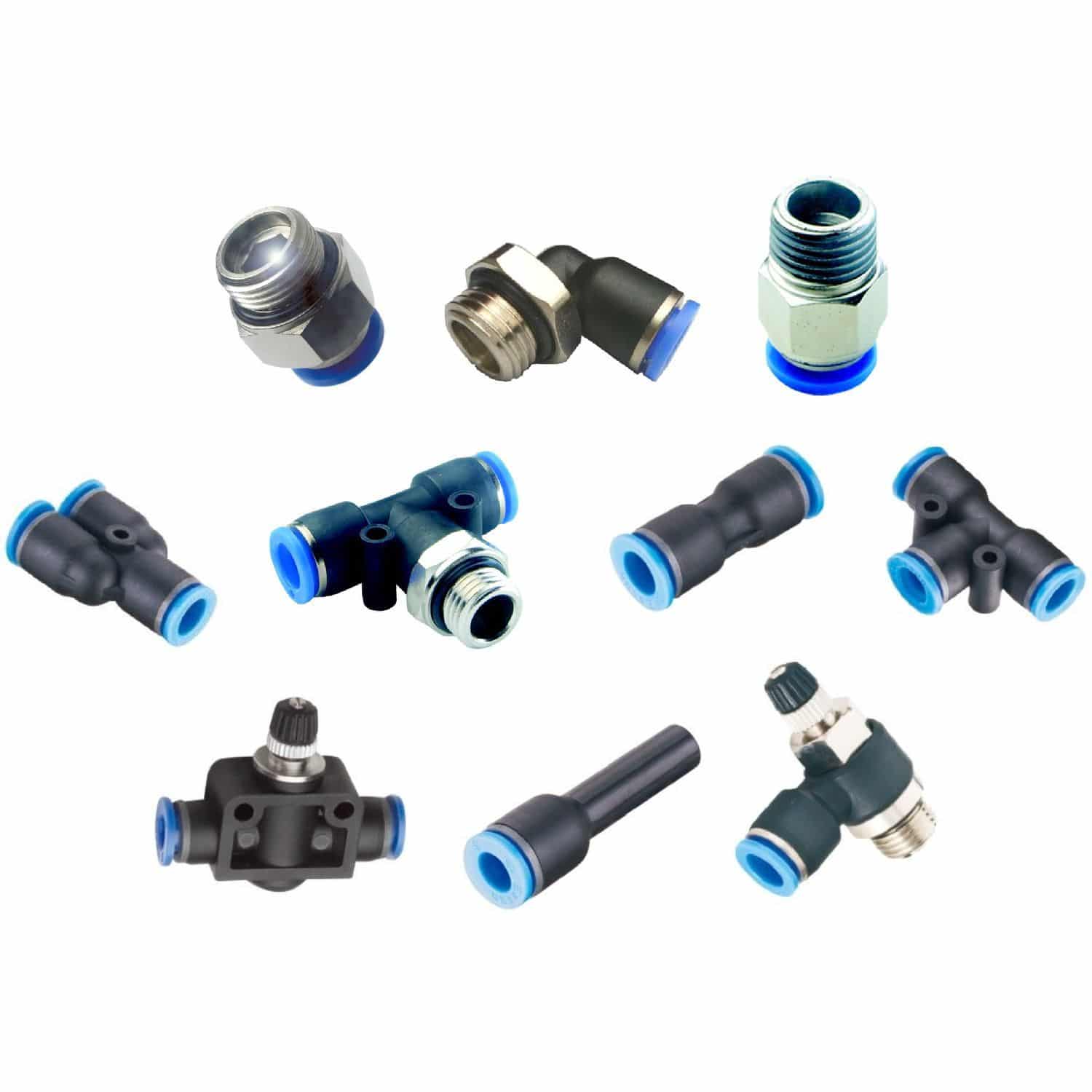 Pneumatic fitting - E Series - ALPHA AUTOMATISMES Sarl - quick / 90 ...