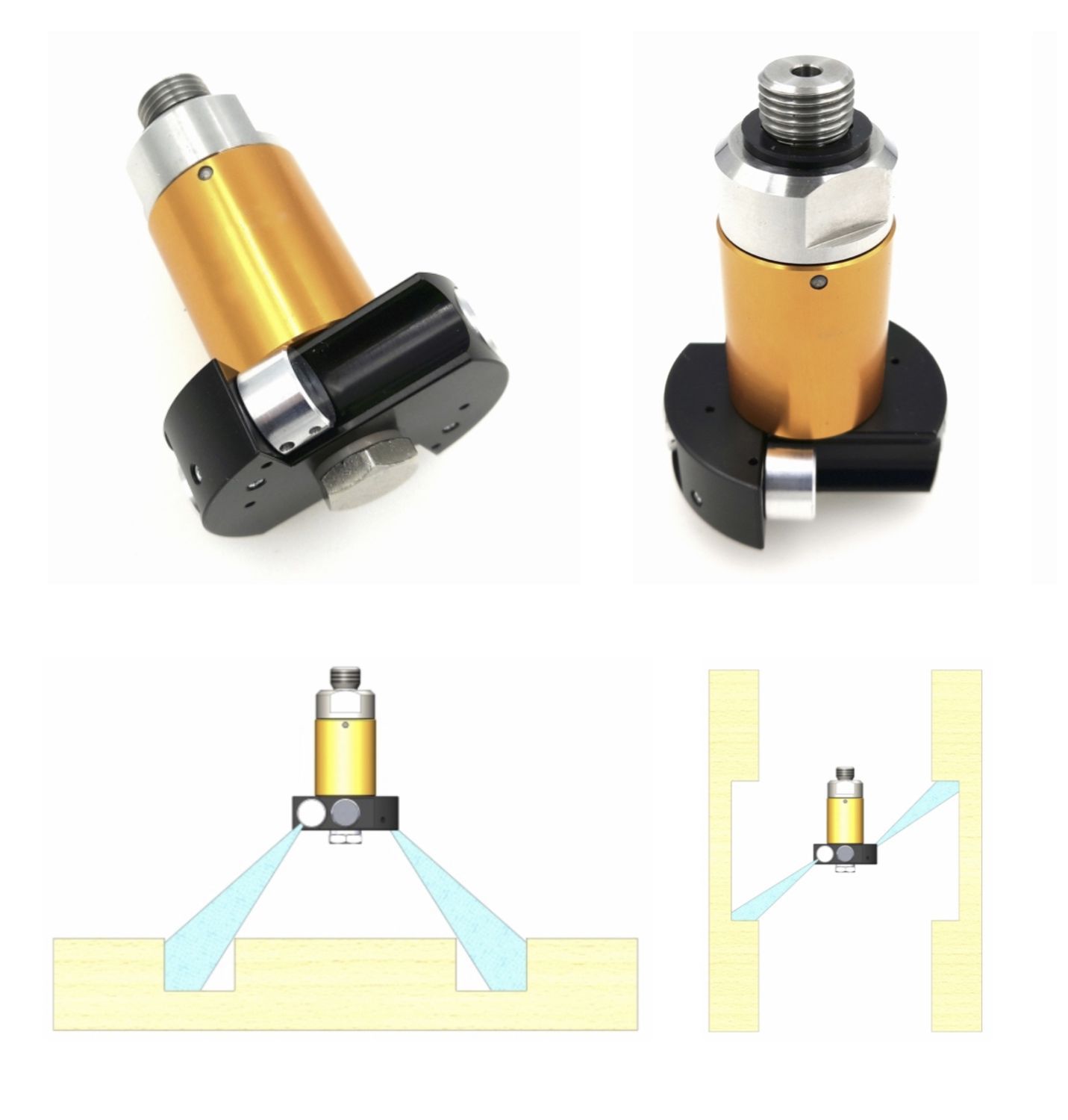 Blow-off nozzle - RRH - ALPHA AUTOMATISMES Sarl - for cleaning ...