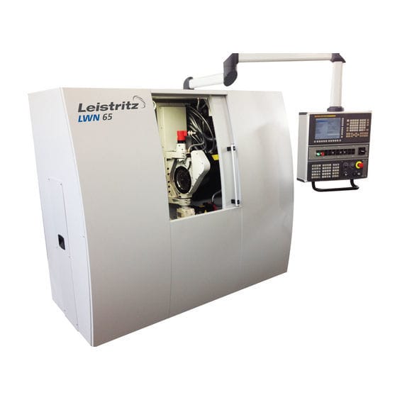 External whirling lathe - LWN 65 - Leistritz Produktionstechnik ...