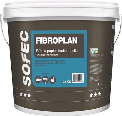Protective coating - Fibroplan - Sofec - acrylic / anti-static