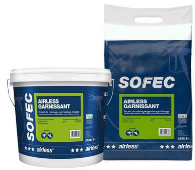Spray paste - Airless Garnissant - Sofec