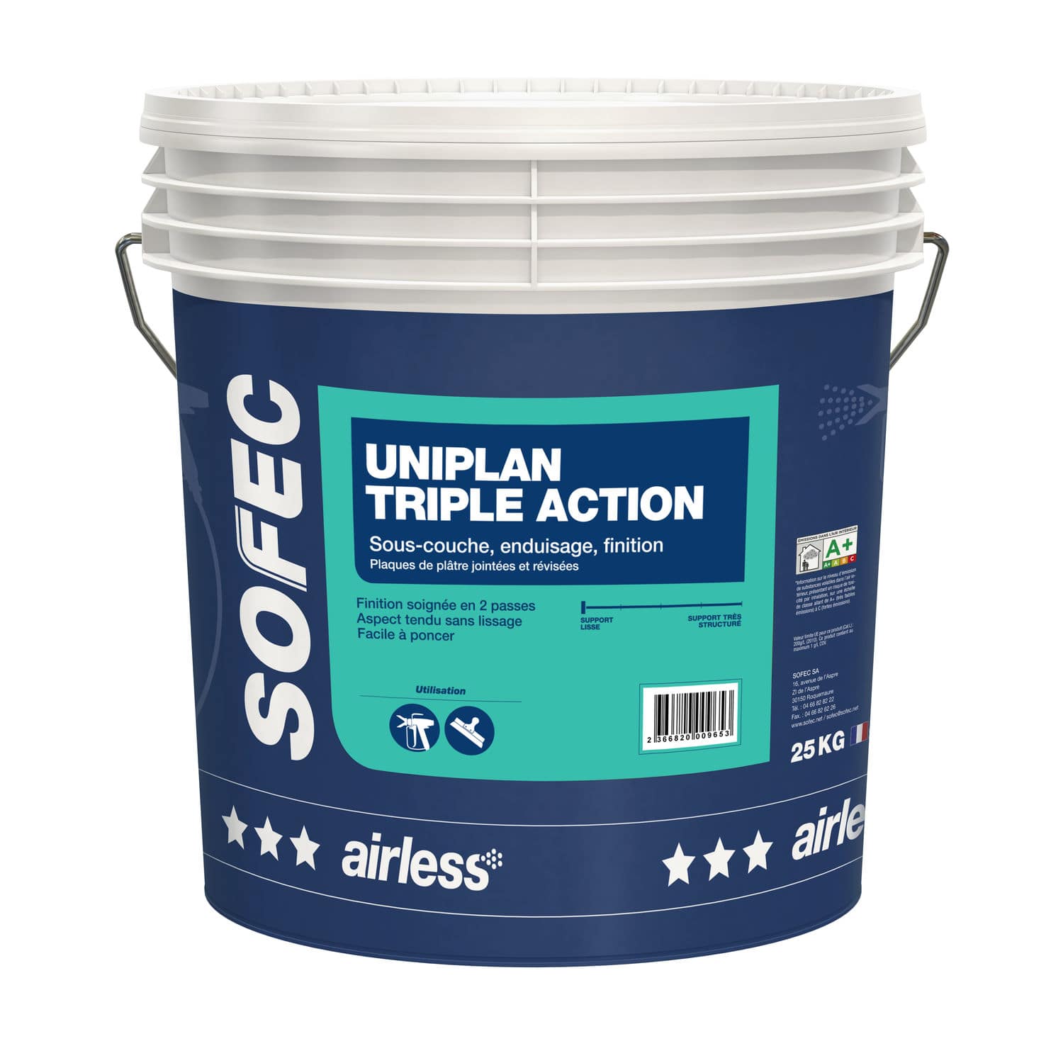 Multipurpose paste - Uniplan Triple Action - Sofec - joint / spray