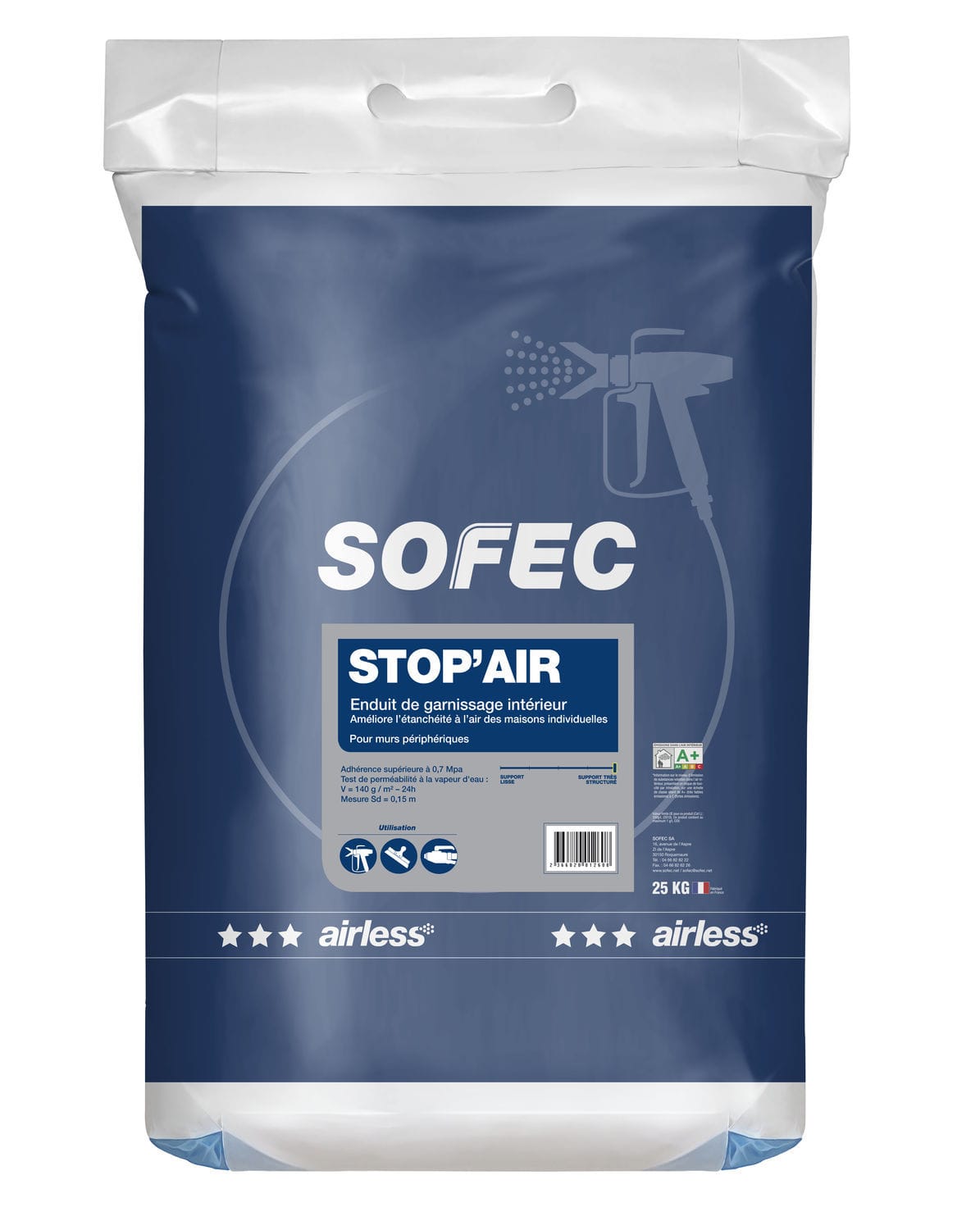 Leak-proofing coating - Sop'Air - Sofec - acrylic / powder