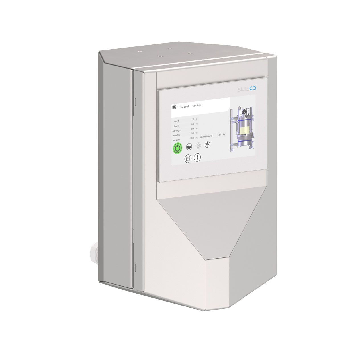 Control unit with display - VISCA - swisca ag - digital / with touch screen