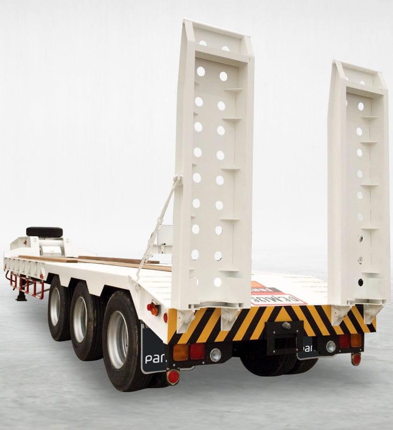 Machine semi-trailer - PS3-SLBC1240 - Panus Assembly - 3-axle / towed ...