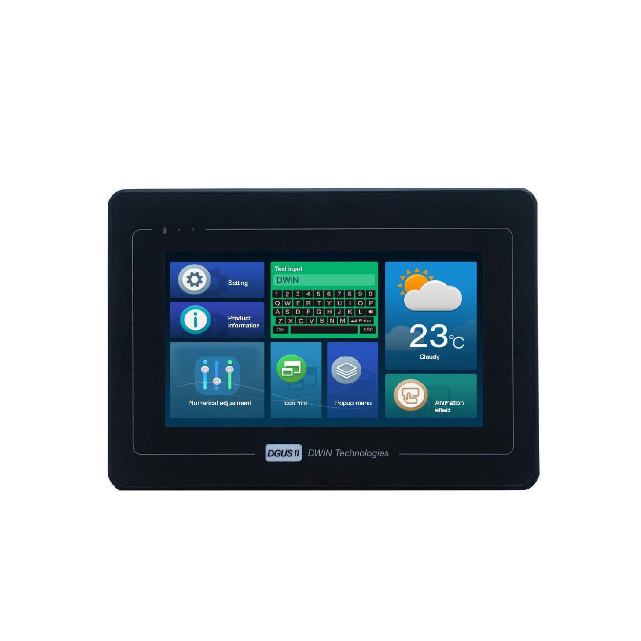 Smart display module - DMG80480T070_15WTR - Beijing DWIN Technology Co ...