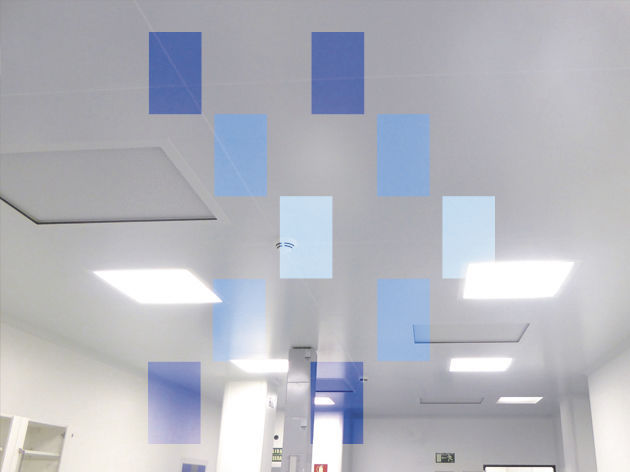 Ceiling isolating panel - ALBIAN GROUP - foam core / aluminum facing ...