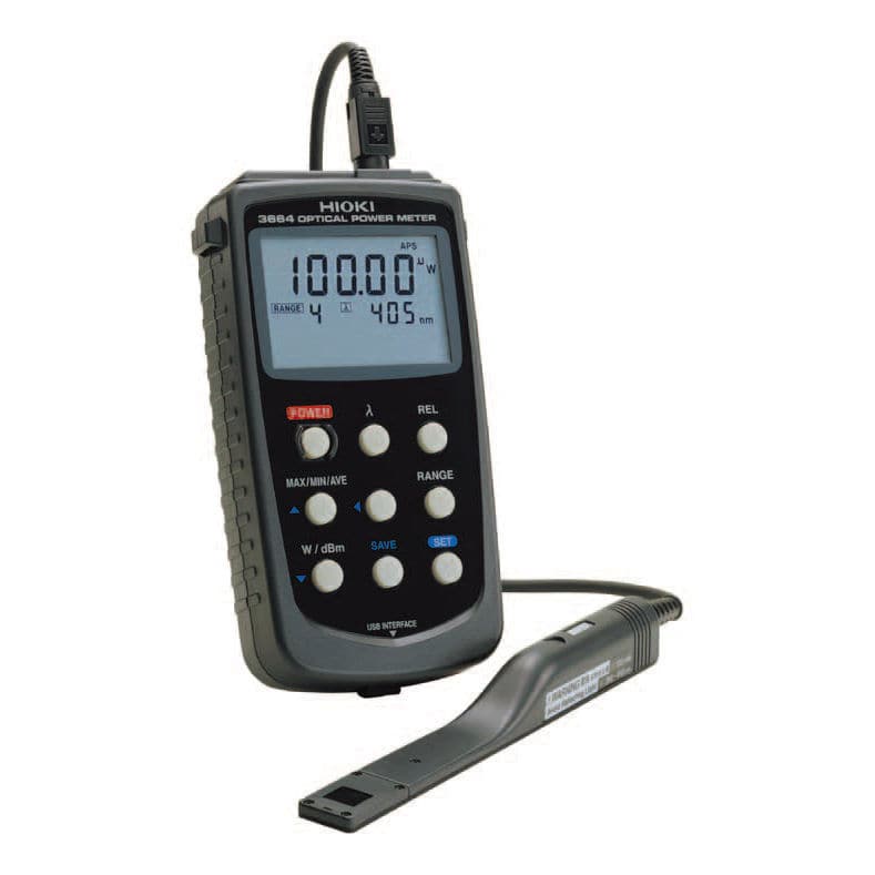 Optical power meter - 3664 - HIOKI EUROPE GmbH - digital / portable / USB
