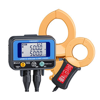 Current data-logger - LR8513 - HIOKI EUROPE GmbH - wireless / with LCD ...