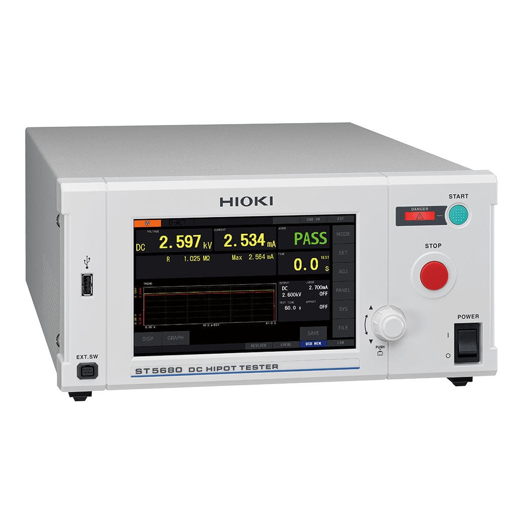 DC hipot tester - ST5680 - HIOKI EUROPE GmbH