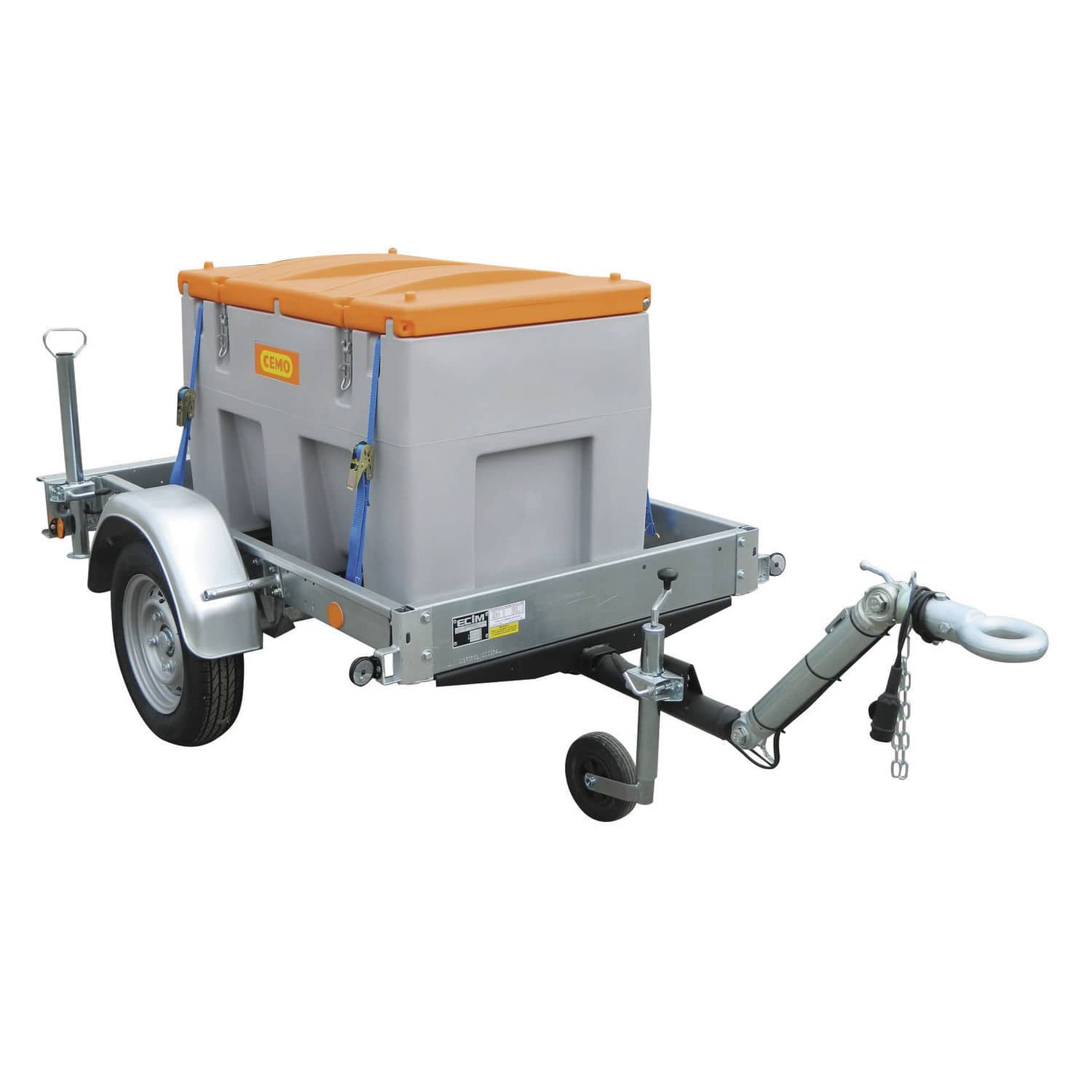 Tank trailer - DG ADR series - ECIM Remorques - single-axle