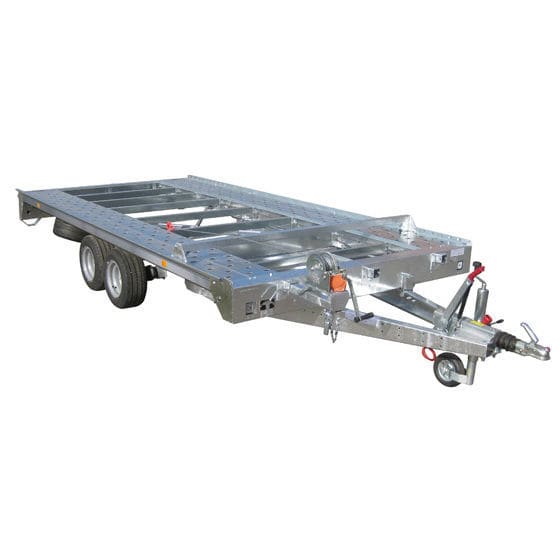 Car trailer - PV PRO series - ECIM Remorques - 2-axle / with hydraulic ...