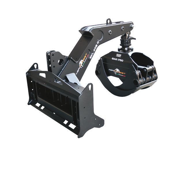 Boom log loader - SKL series - CEA AGRIFOREST - tractor-mounted