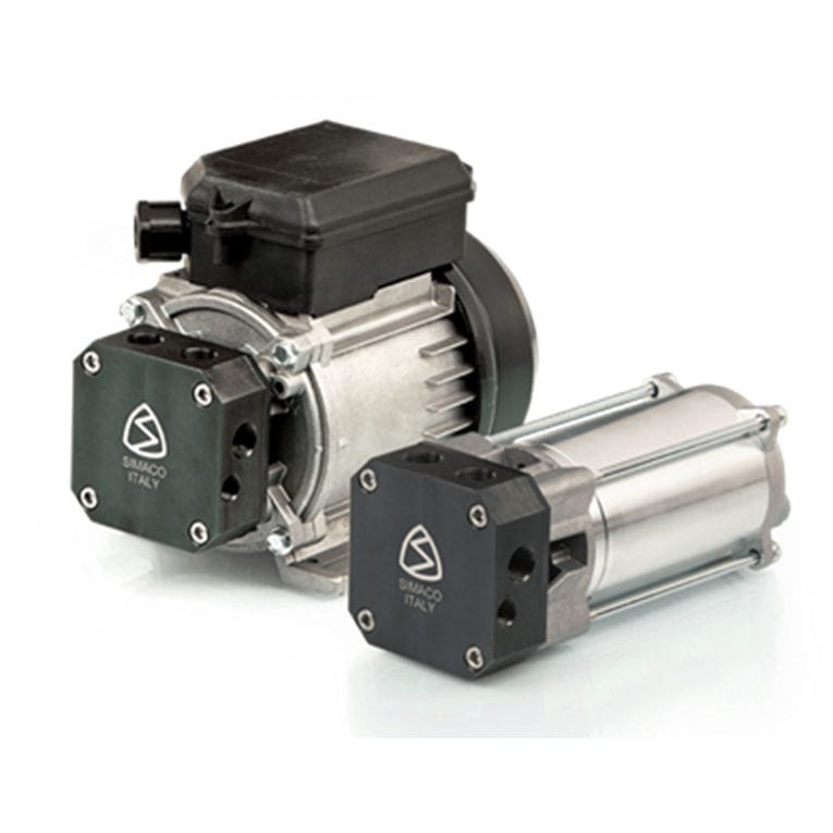 Gear pump - GP series - SIMACO ELETTROMECCANICA - water / oil / with ...